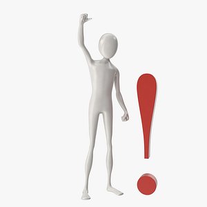 3D Exclamation Models | TurboSquid