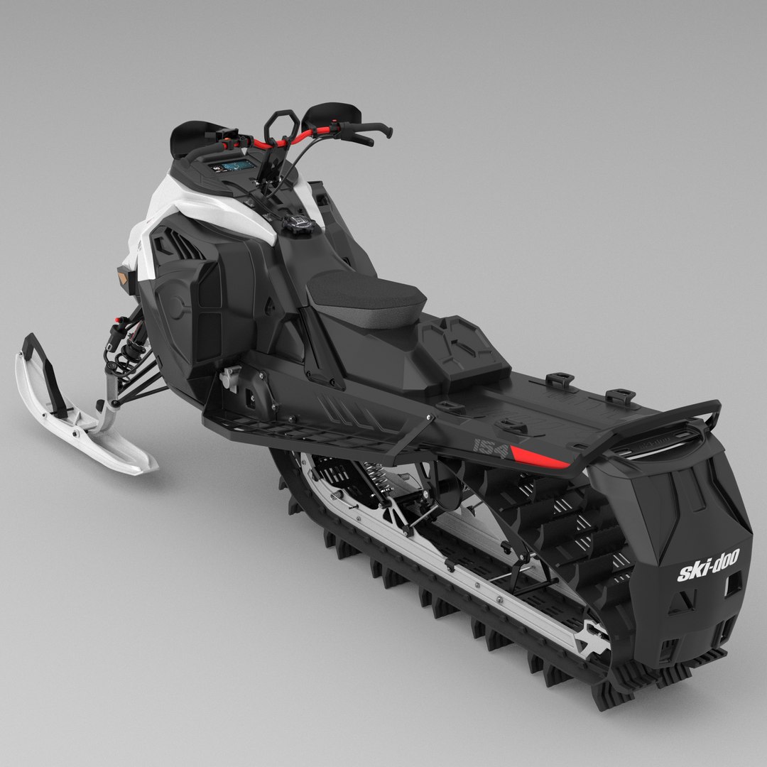 Snowmobile Ski-Doo Summit Adrenaline 600R E-TEC 154 Grey And Black 2025 ...