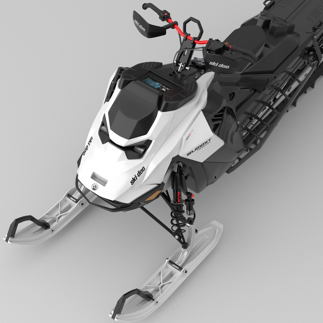 Snowmobile Ski-Doo Summit Adrenaline 600R E-TEC 154 Grey And Black 2025 ...