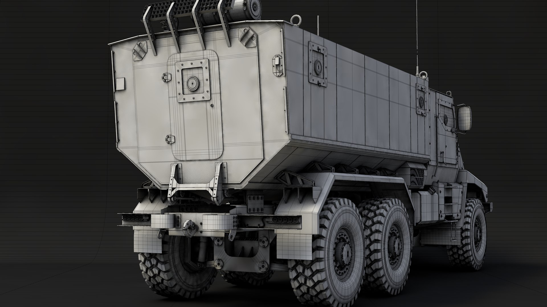 Ural 63095 typhoon model - TurboSquid 1673764