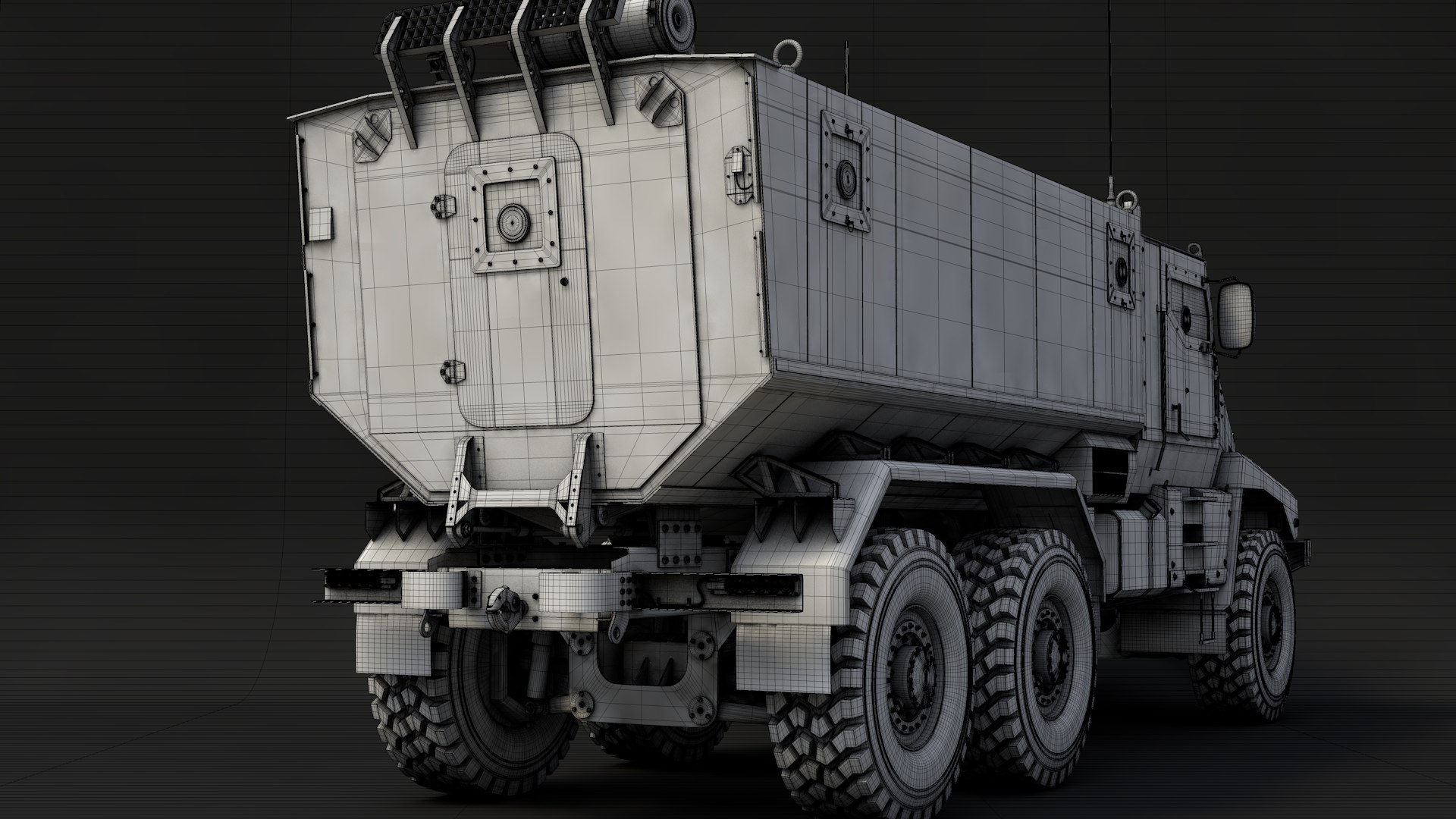 Ural 63095 typhoon model - TurboSquid 1673764