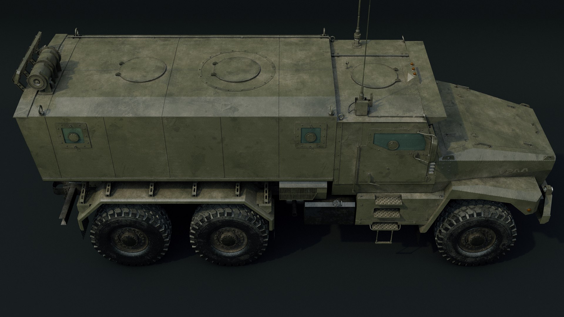 Ural 63095 Typhoon Model - TurboSquid 1673764