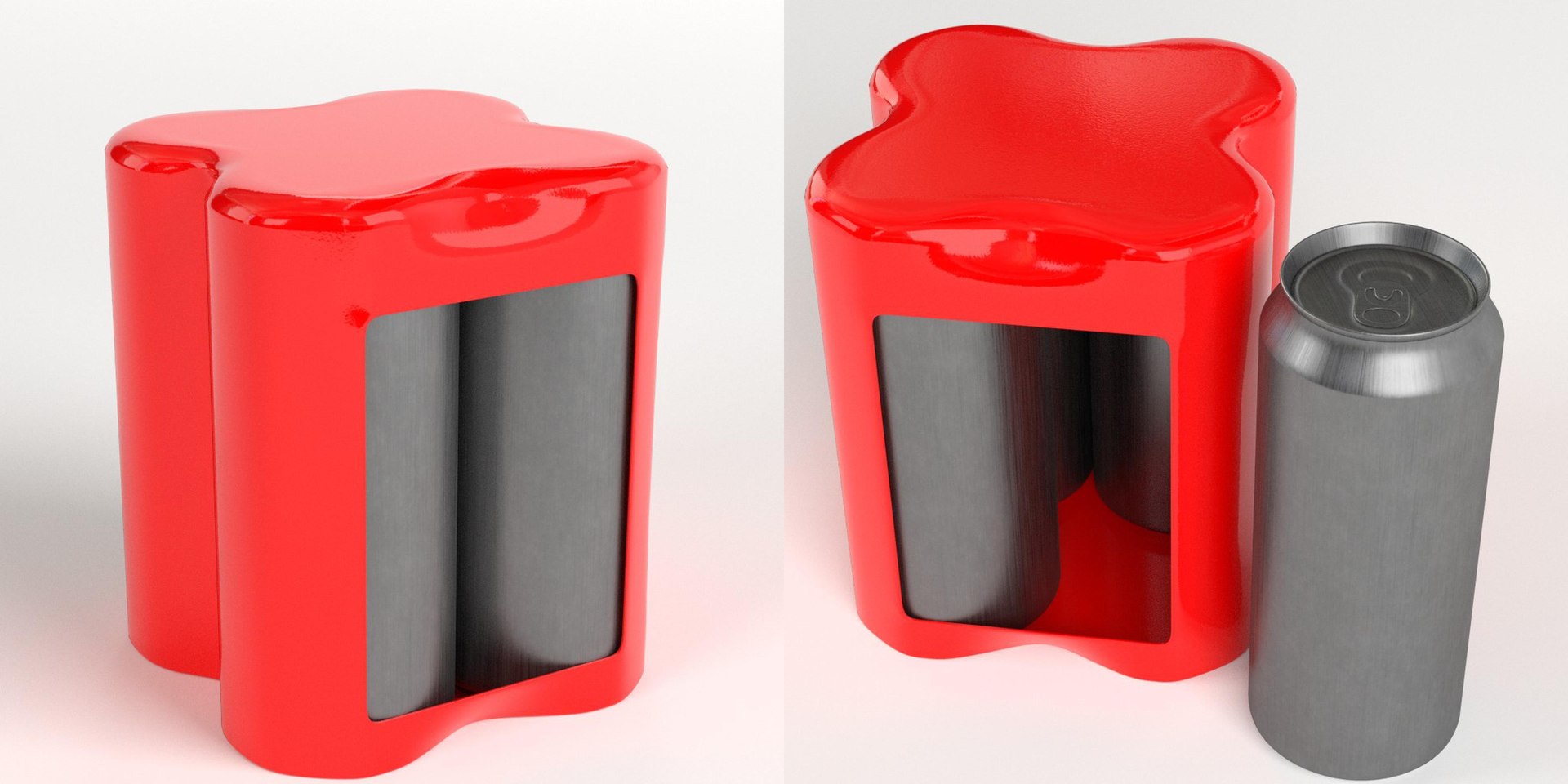 Pack tall soda cans 3D model - TurboSquid 1496449