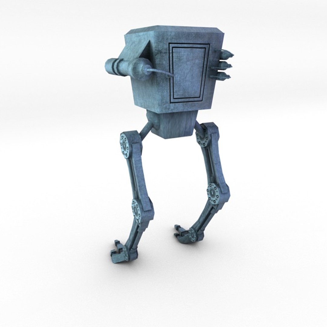 robot bot futuristic 3d model