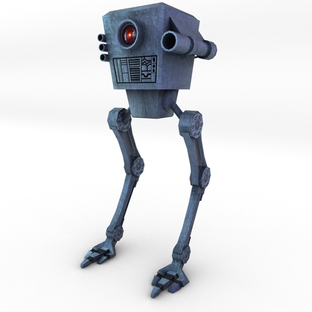 robot bot futuristic 3d model