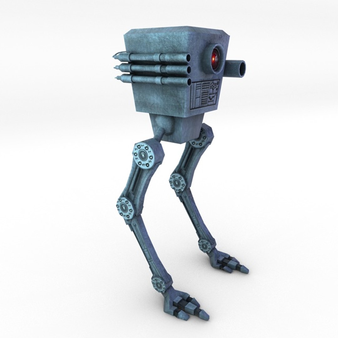 robot bot futuristic 3d model
