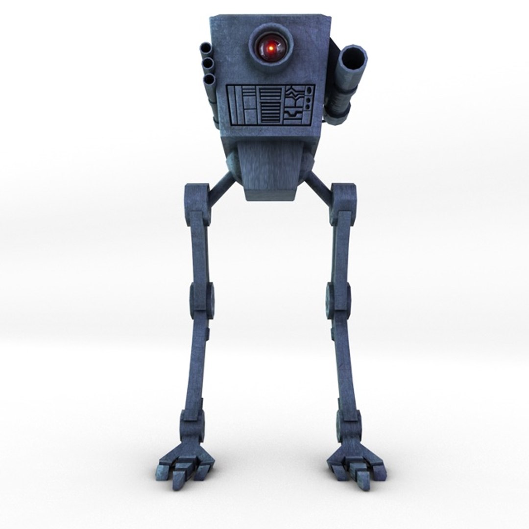 robot bot futuristic 3d model