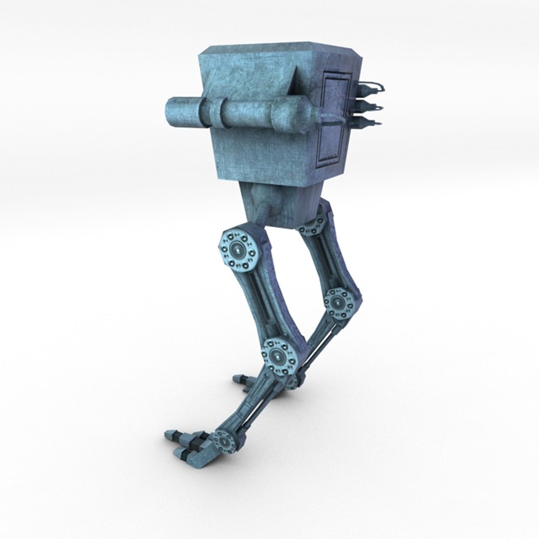 robot bot futuristic 3d model