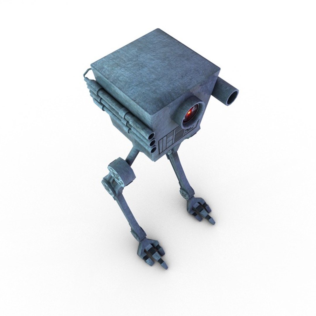robot bot futuristic 3d model