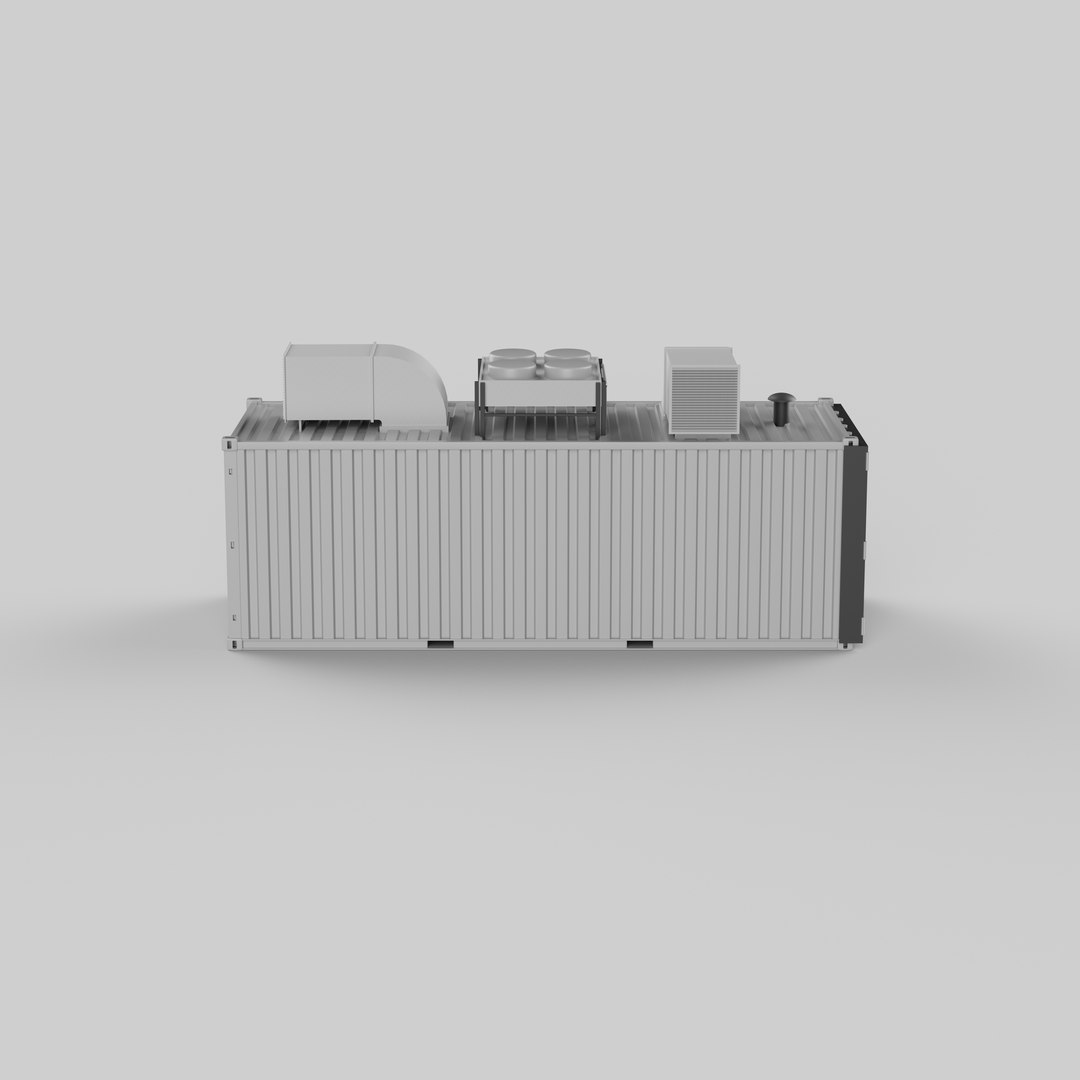 Infeed Compressor Unit 3D Model - TurboSquid 2253975