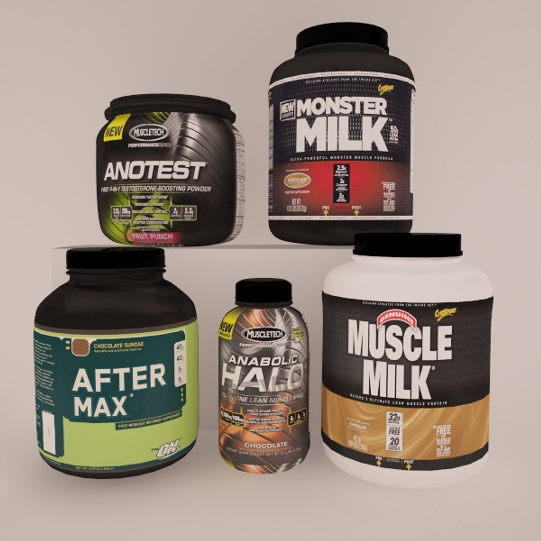 3d model of supplement pack 5