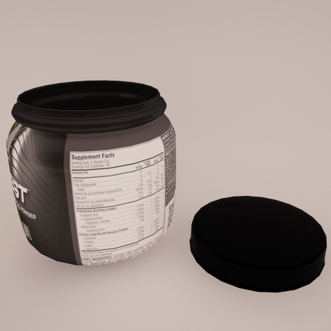 3d model of supplement pack 5