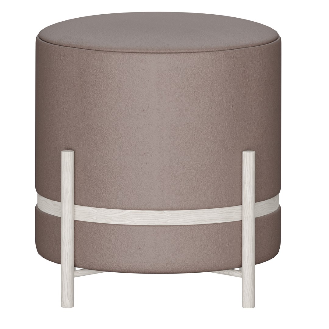 Pouf set 02 model - TurboSquid 1868523