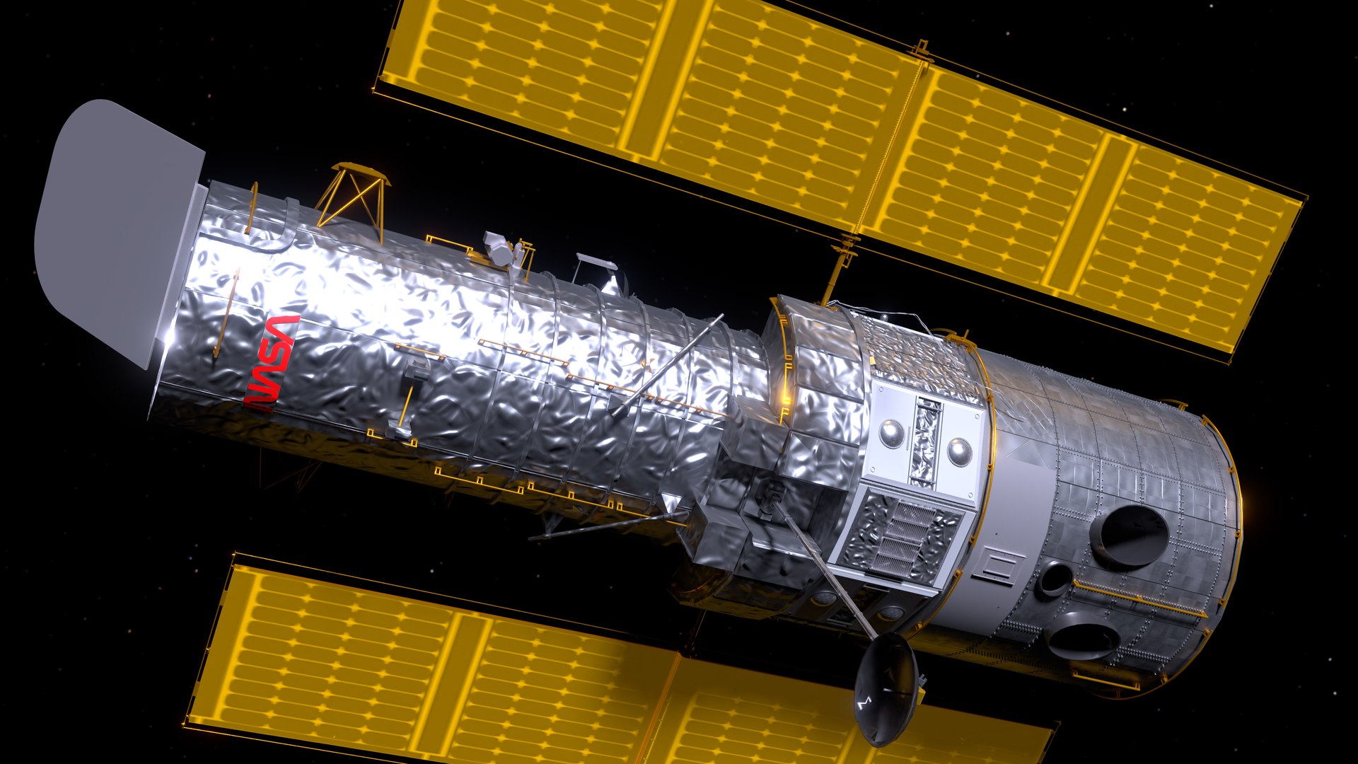 Space Telescope 3D Model - TurboSquid 1605746