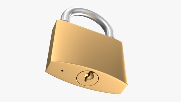 3D model padlock pbr metallic - TurboSquid 1508800
