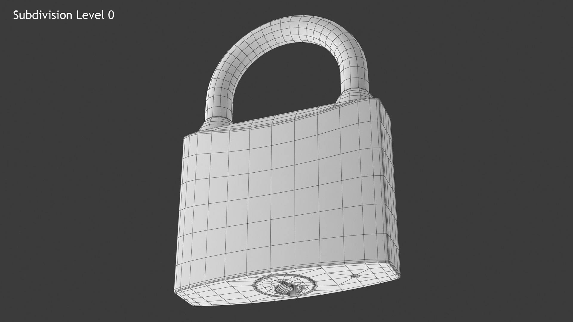 3D Model Padlock Pbr Metallic - TurboSquid 1508800