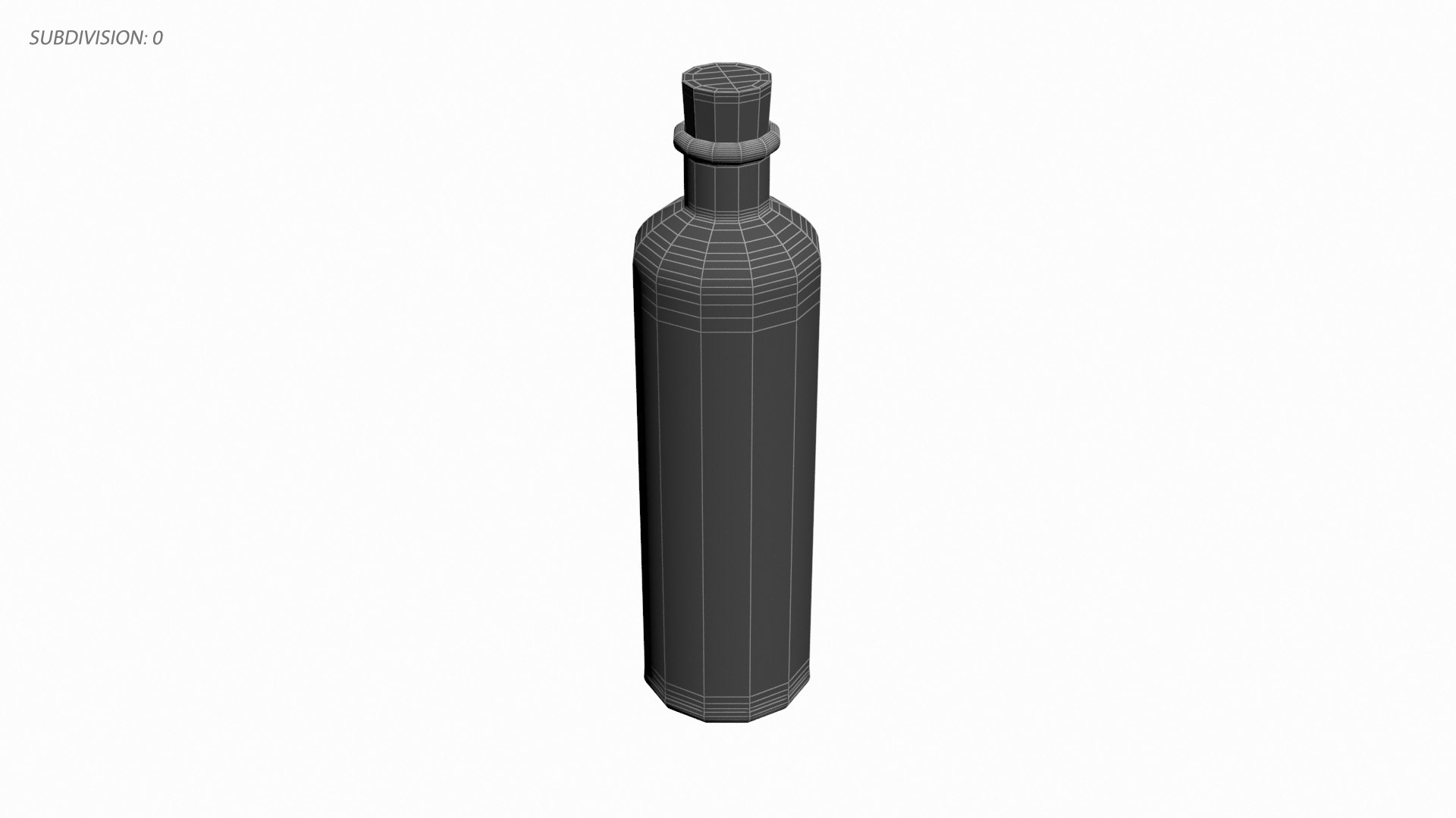 Bottle Tube Glass 3D Model - TurboSquid 1928842