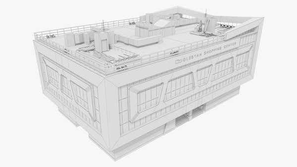 Shopping mall 3D model - TurboSquid 1623443