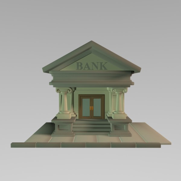 3d toon bank