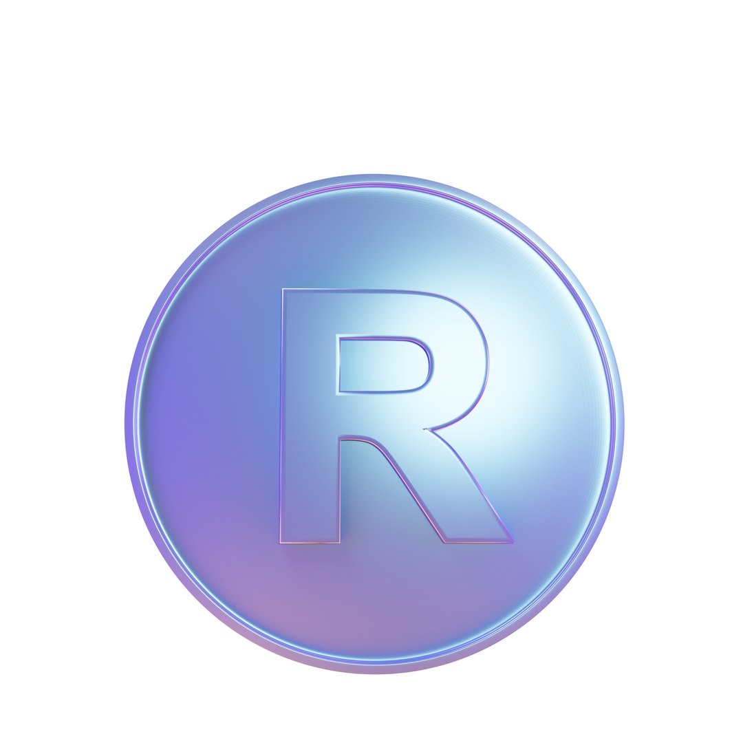 3D Model Crypto Coin -Multicolour- 3D Model- Ready To Render In Blender ...