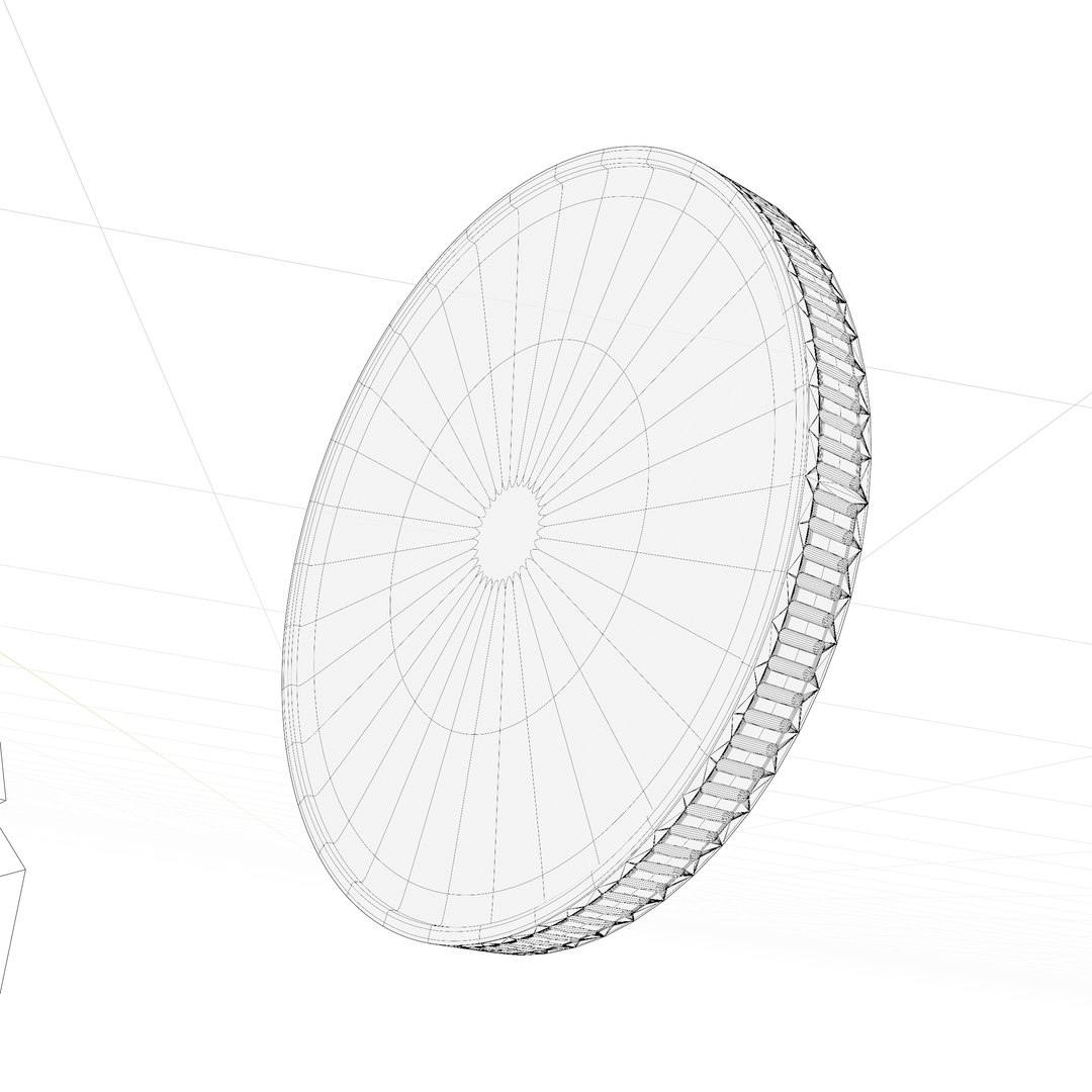 3D Model Crypto Coin -Multicolour- 3D Model- Ready To Render In Blender ...