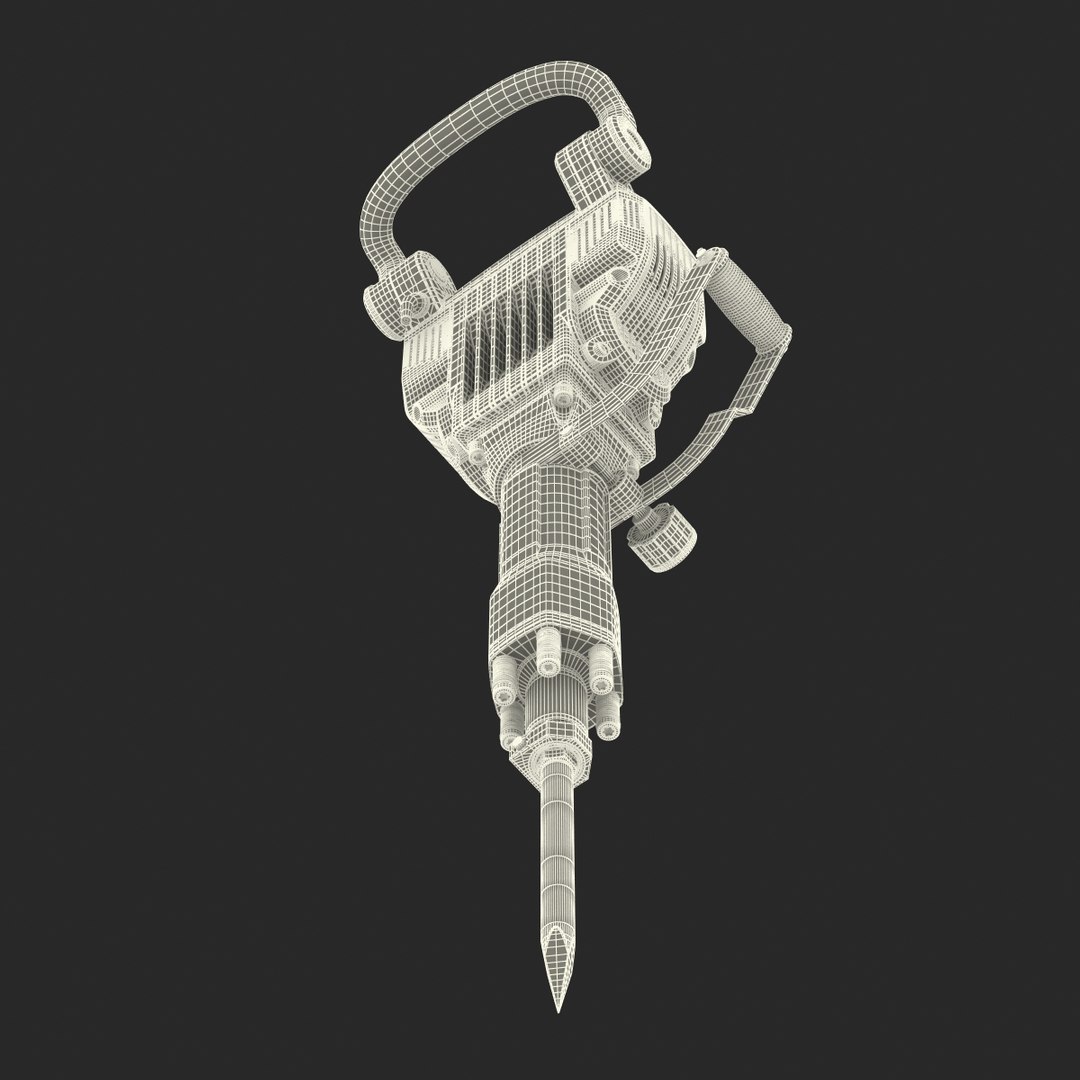 3ds demolition jack hammer