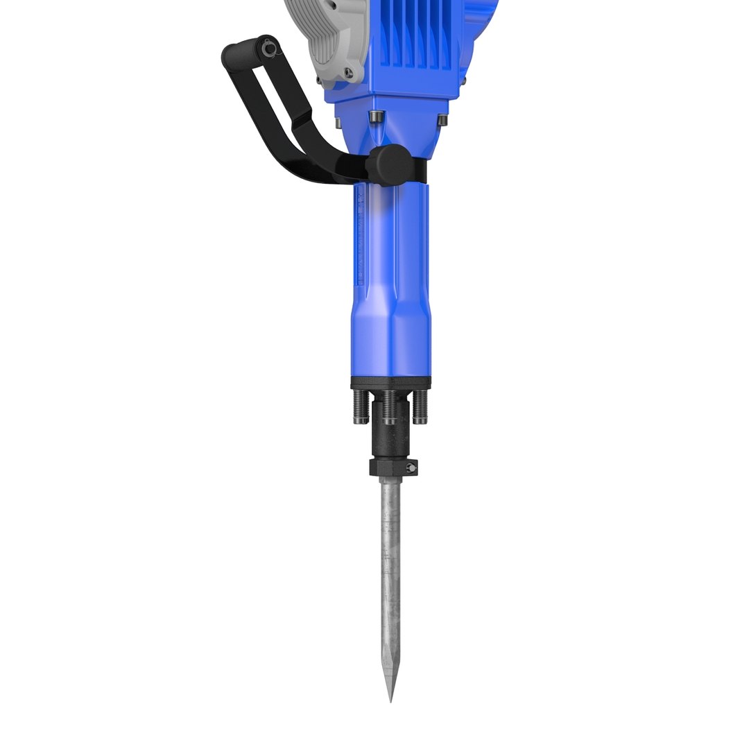 3ds demolition jack hammer