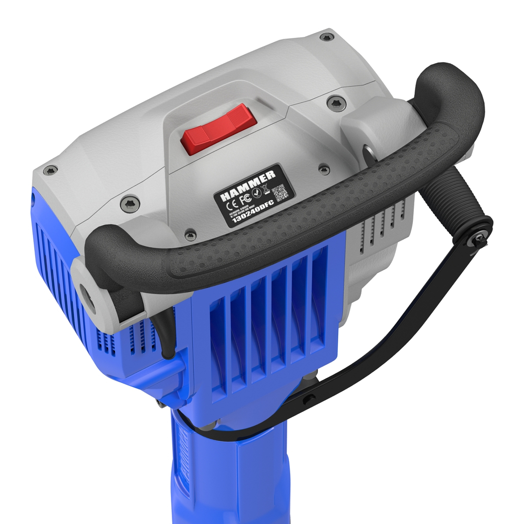 3ds demolition jack hammer