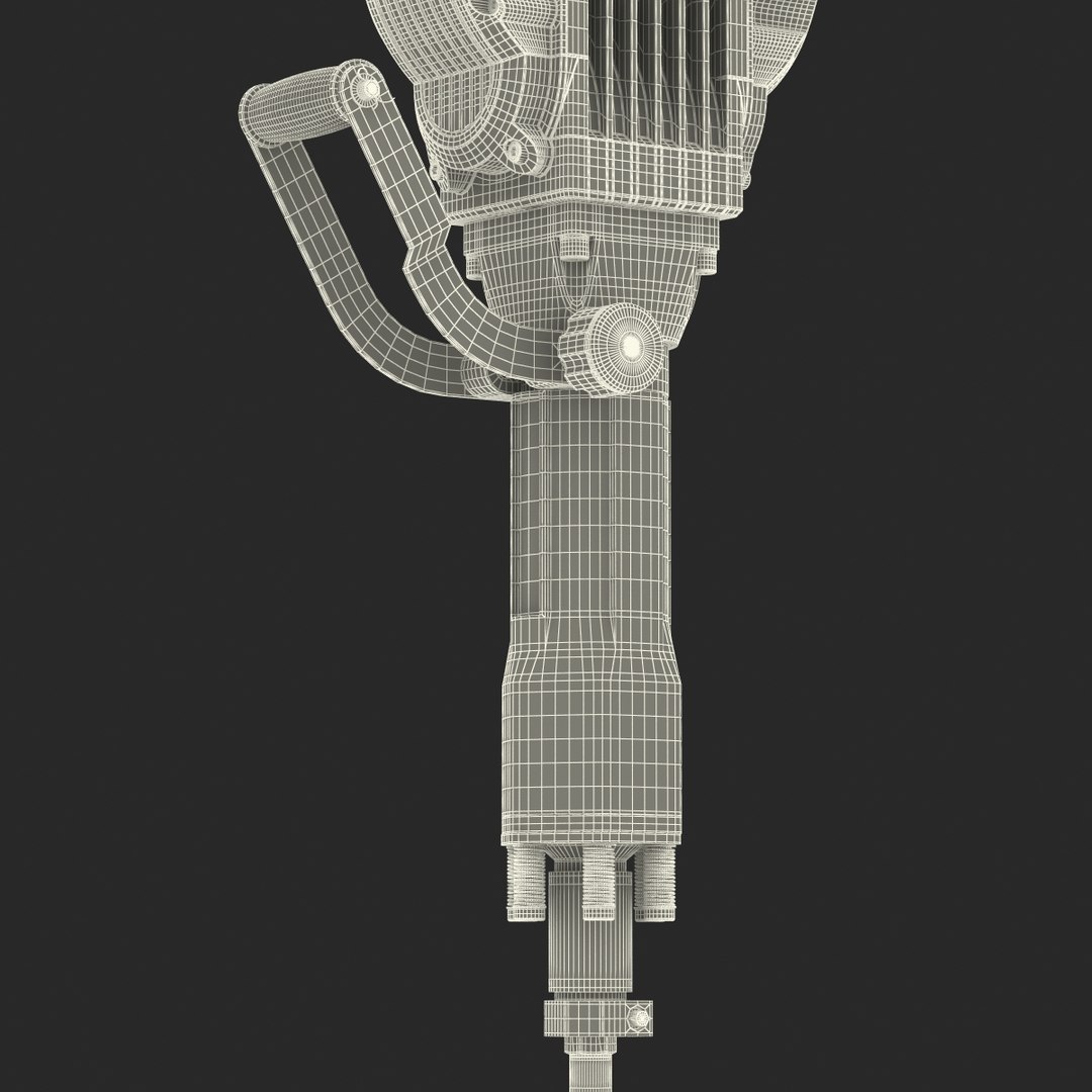 3ds demolition jack hammer