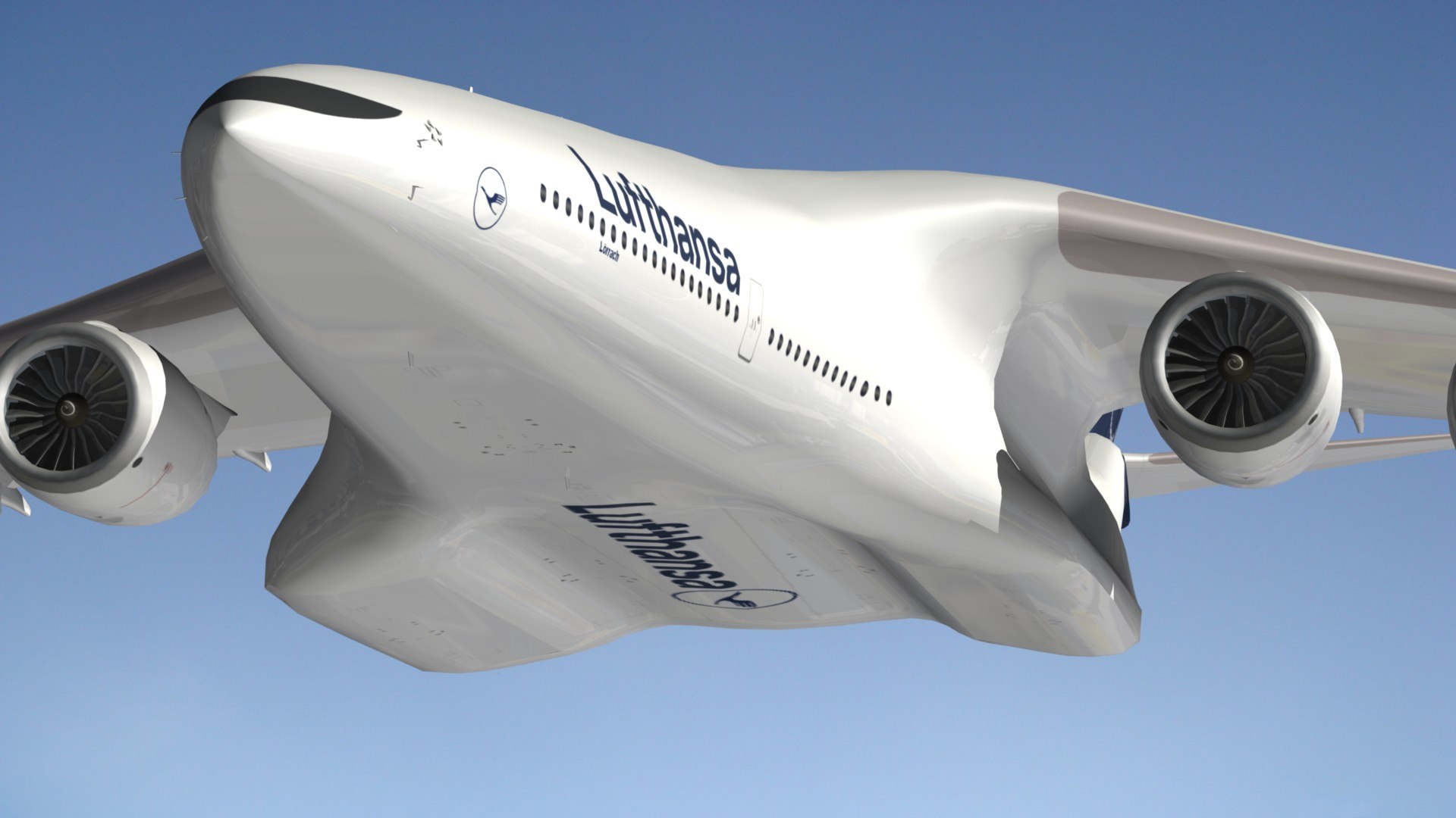3D HyperCargo Lufthansa - TurboSquid 1720188