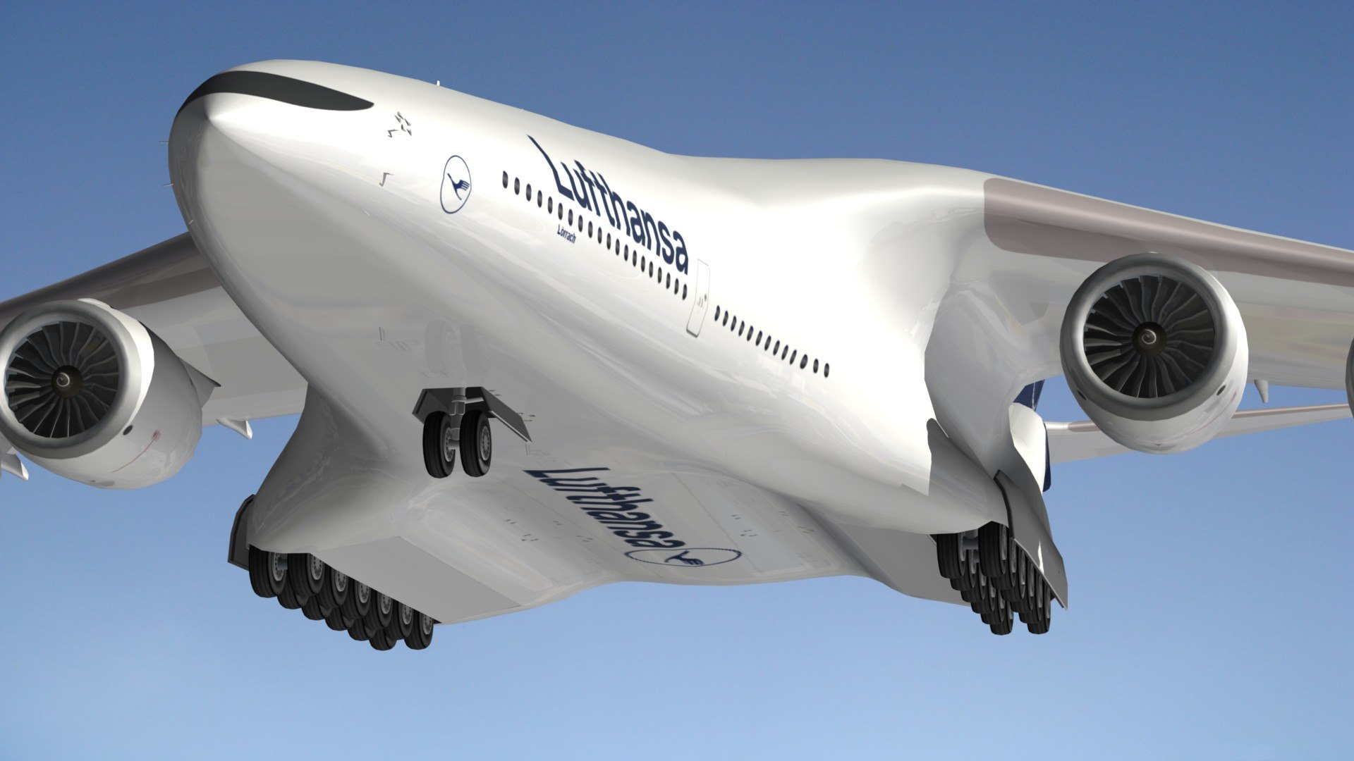 3D HyperCargo Lufthansa - TurboSquid 1720188