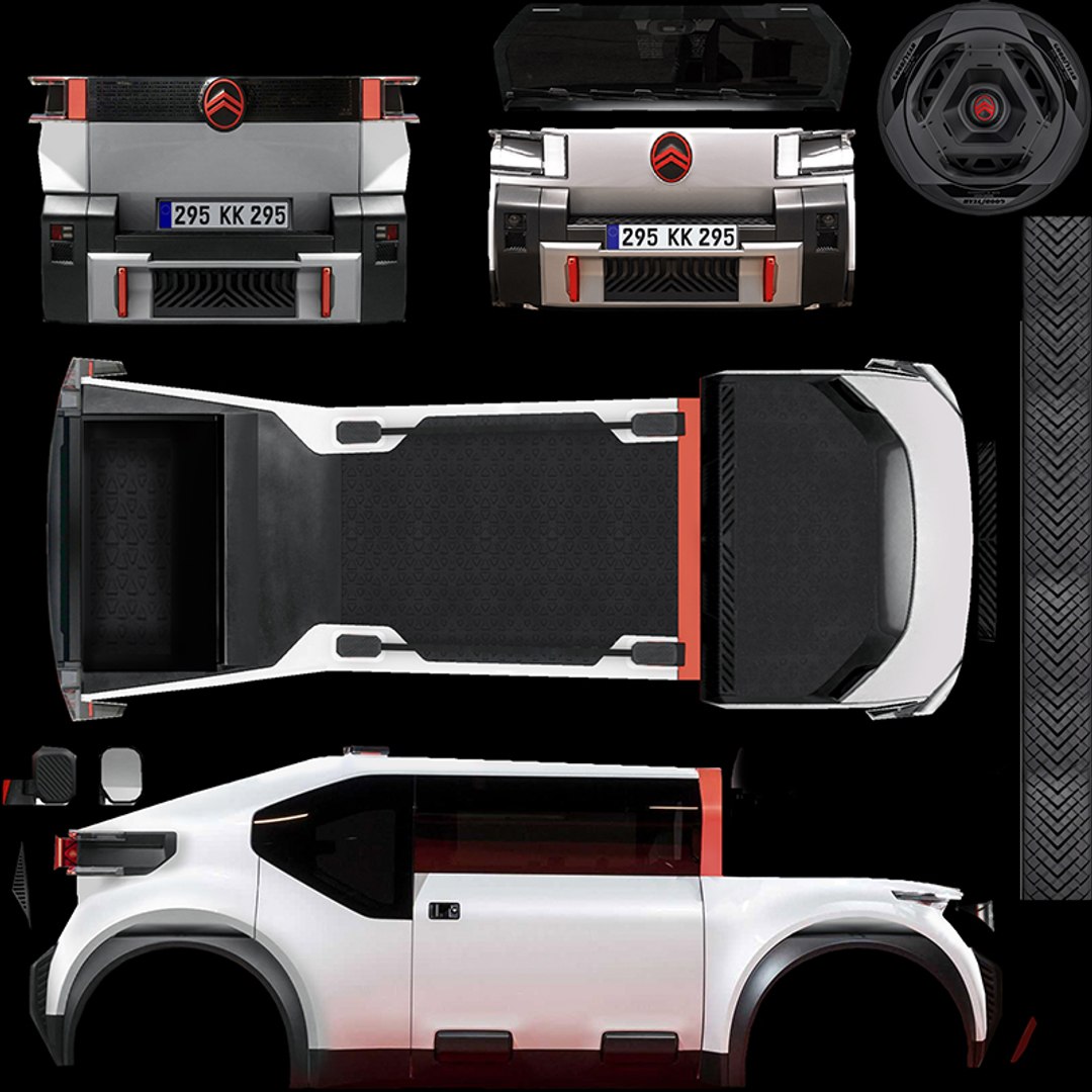 Citroen Oli 2022 3D Model - TurboSquid 1983641