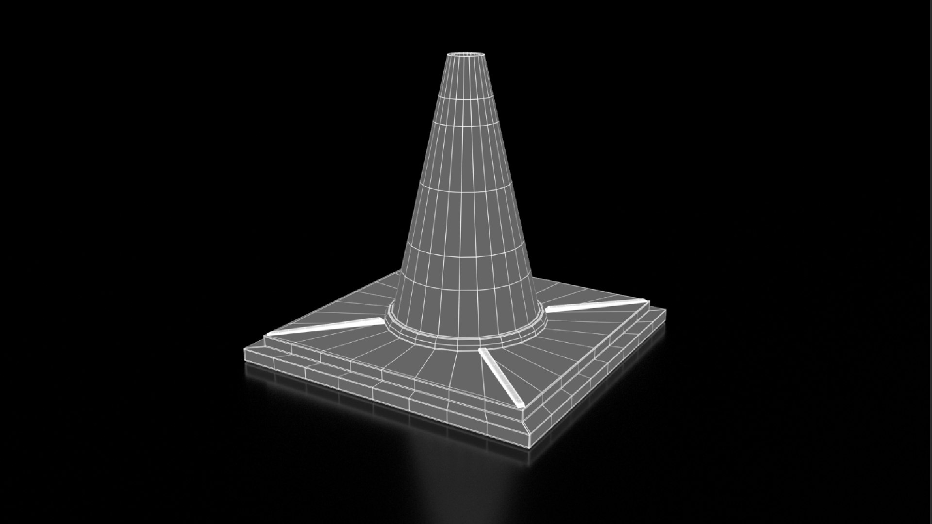 3D Traffic Cone - TurboSquid 2012379