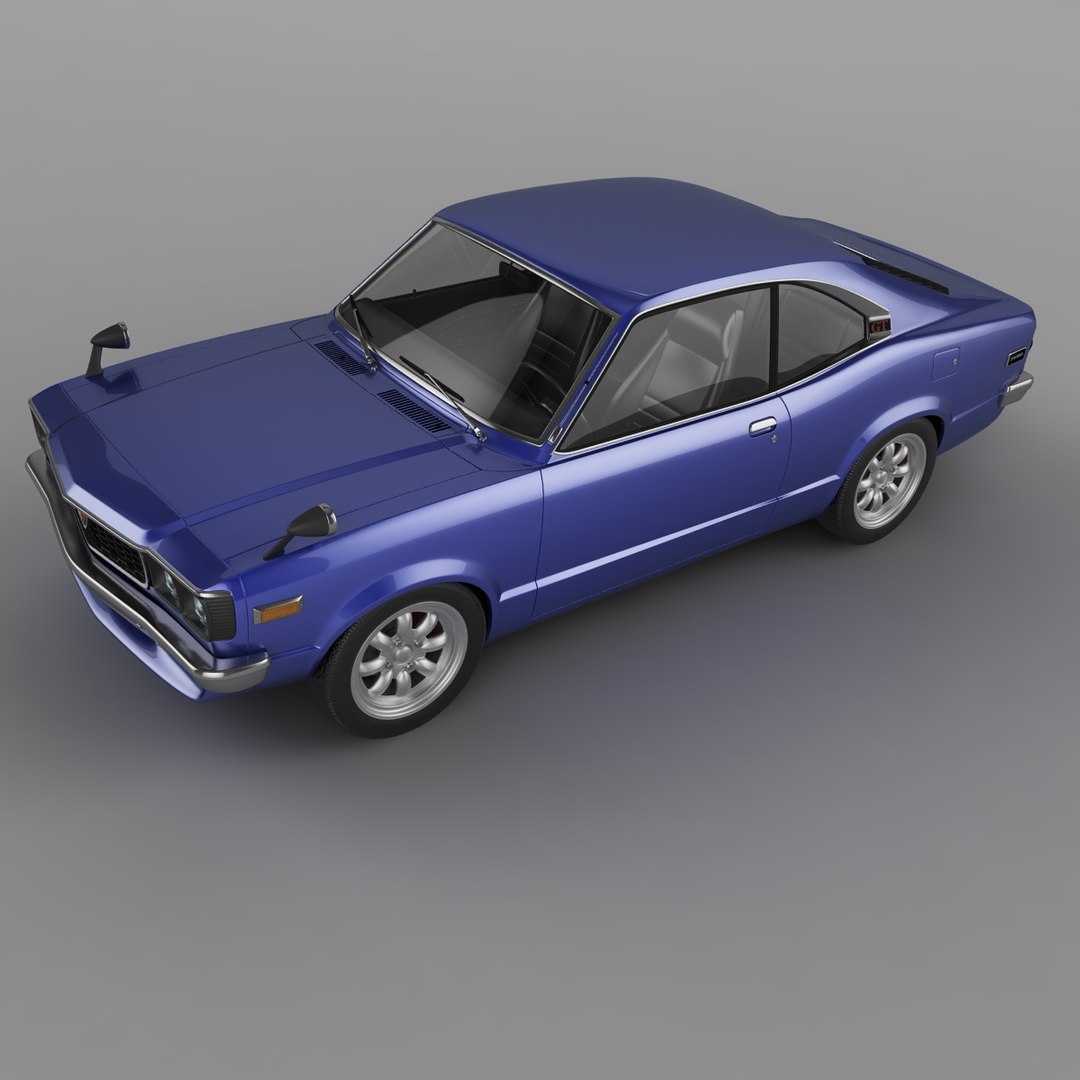 1974 Mazda Rx3 Savanna 3D Model - TurboSquid 1379228