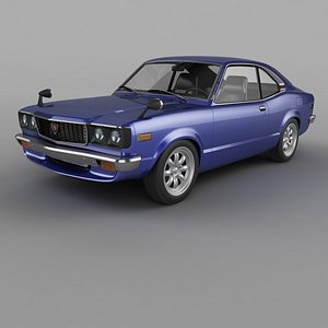 1971 mazda rx2 coupe 3D model - TurboSquid 1650133