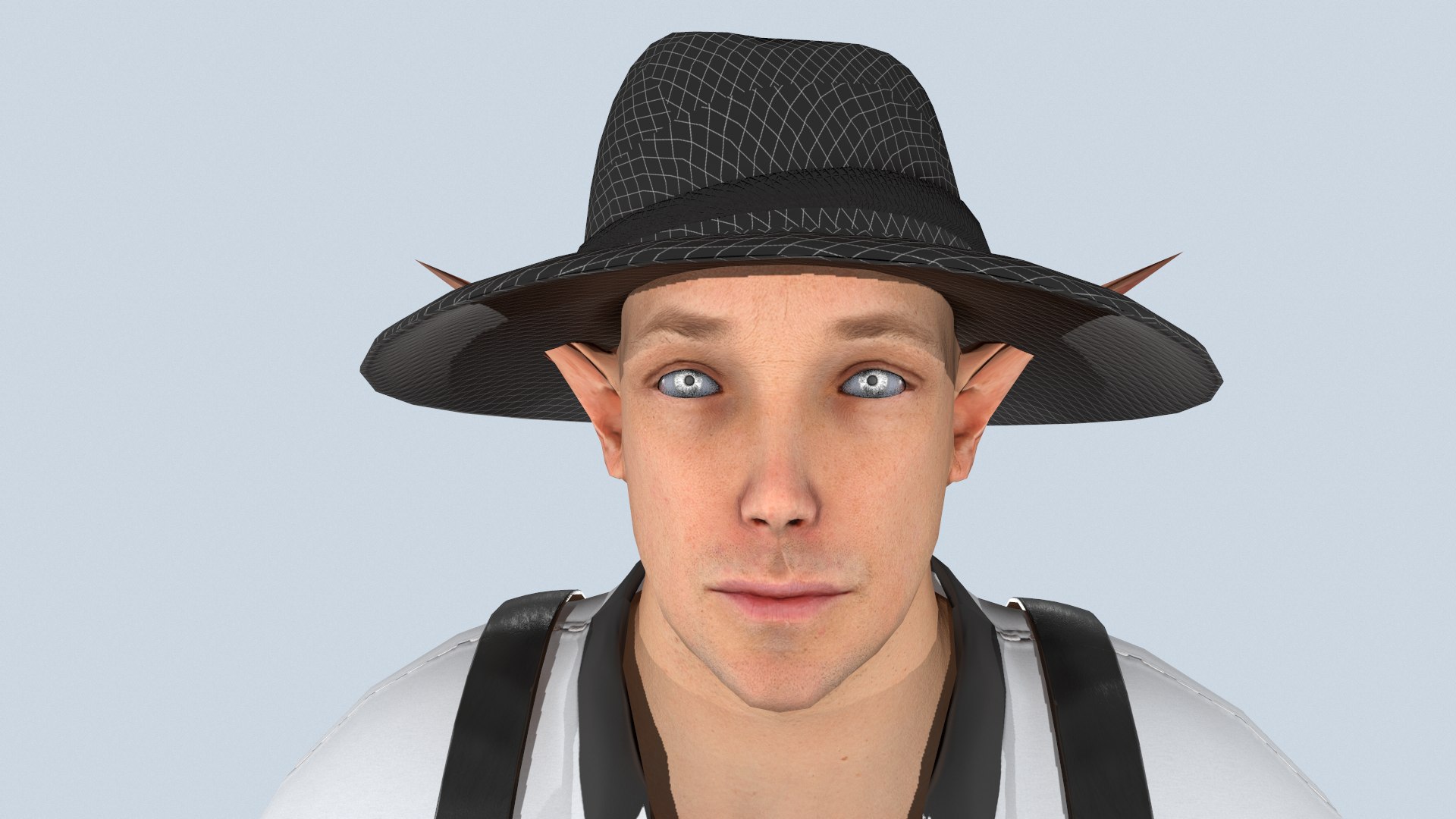 Elf Merchant 3D Model - TurboSquid 1870465