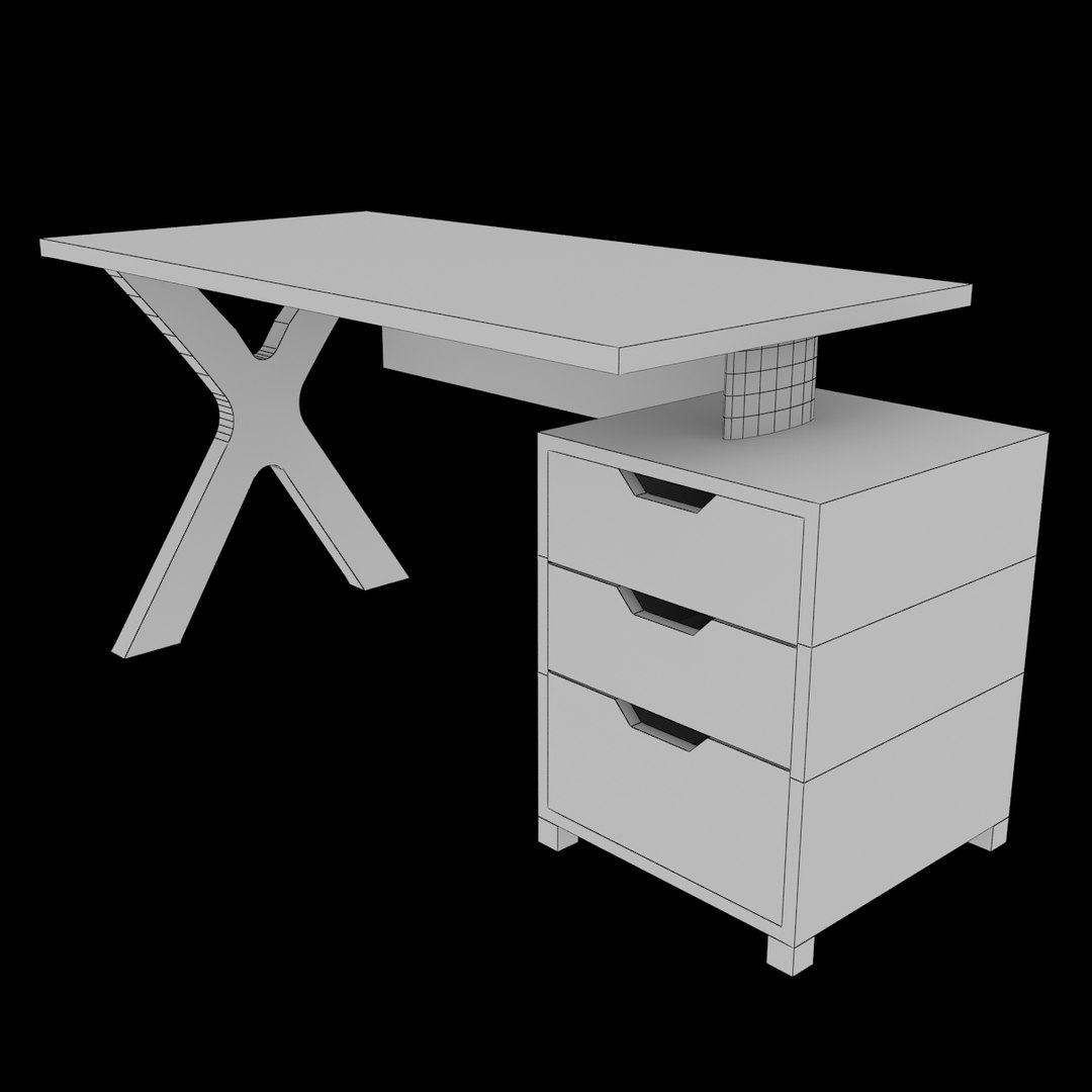 Free 3D Office Table | 1147386 | TurboSquid