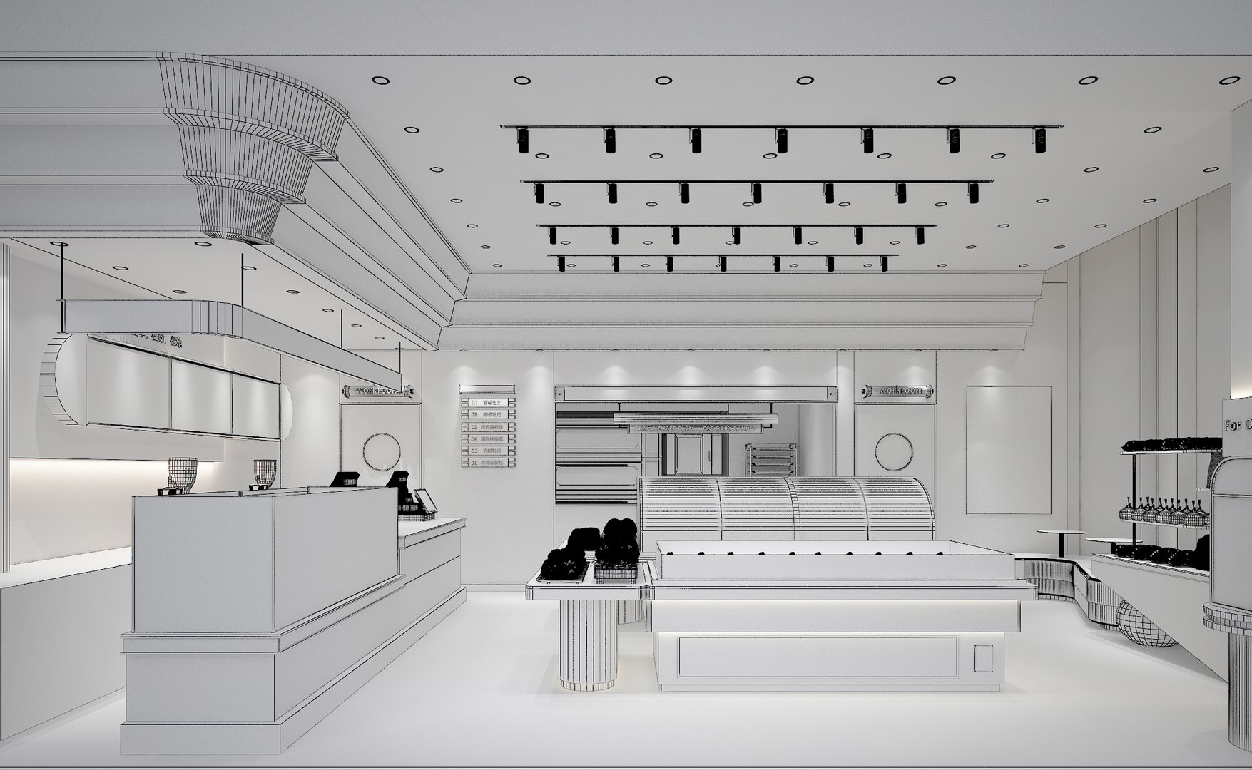 Modern Bakery 3D Model - TurboSquid 2032736