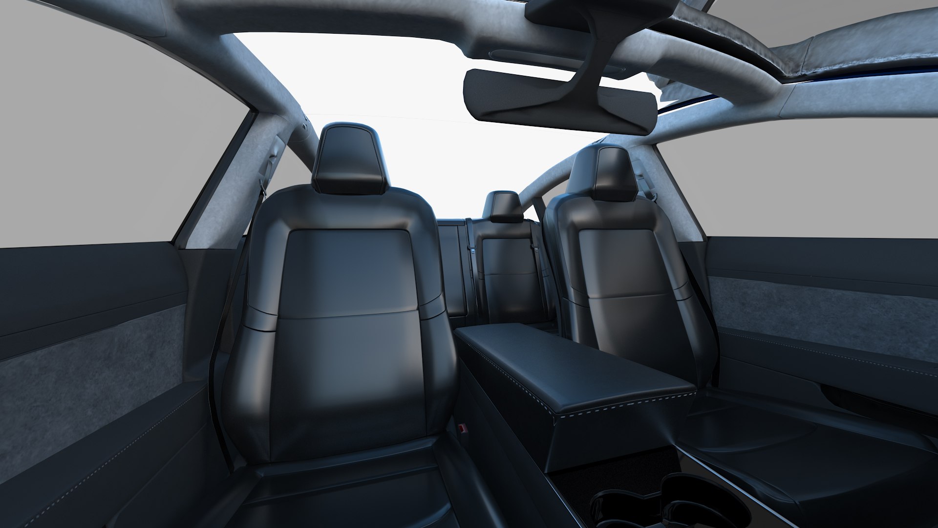 Tesla Y Interior Modeled 3D Model - TurboSquid 1390134