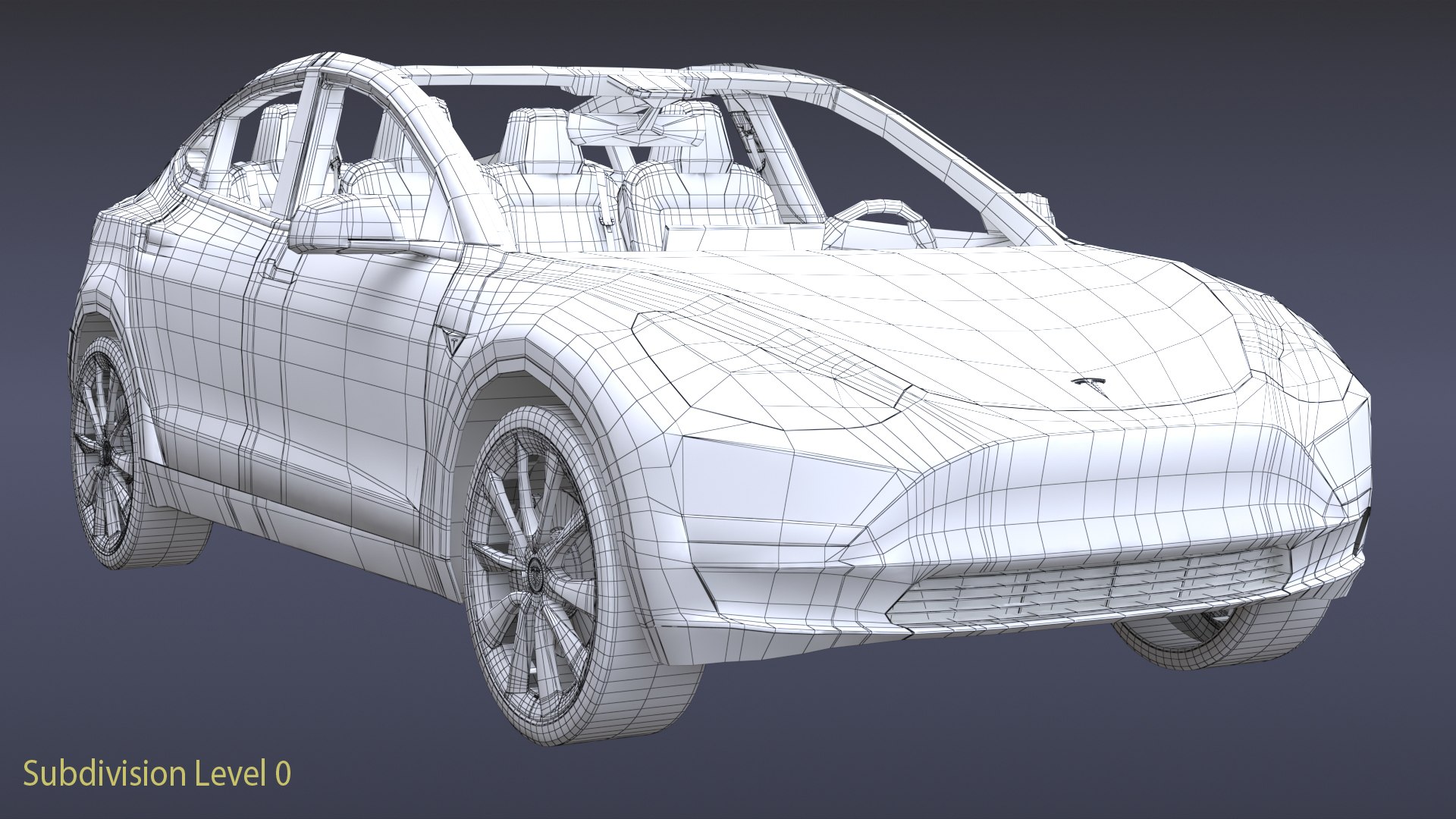 Tesla Y Interior Modeled 3D Model - TurboSquid 1390134