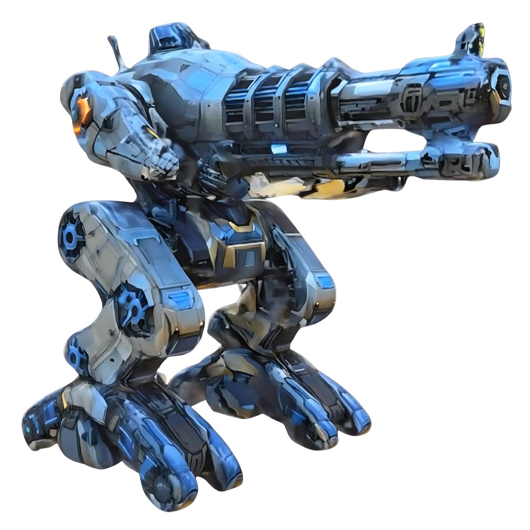 3d hyper realistic military mechanized robot 3D model 3D - TurboSquid ...