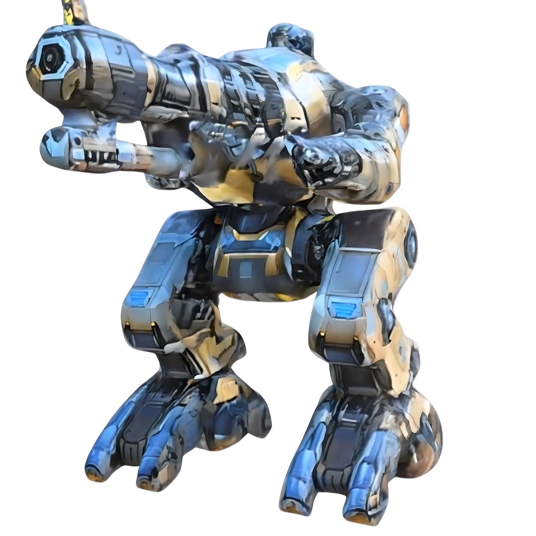 3d hyper realistic military mechanized robot 3D model 3D - TurboSquid ...
