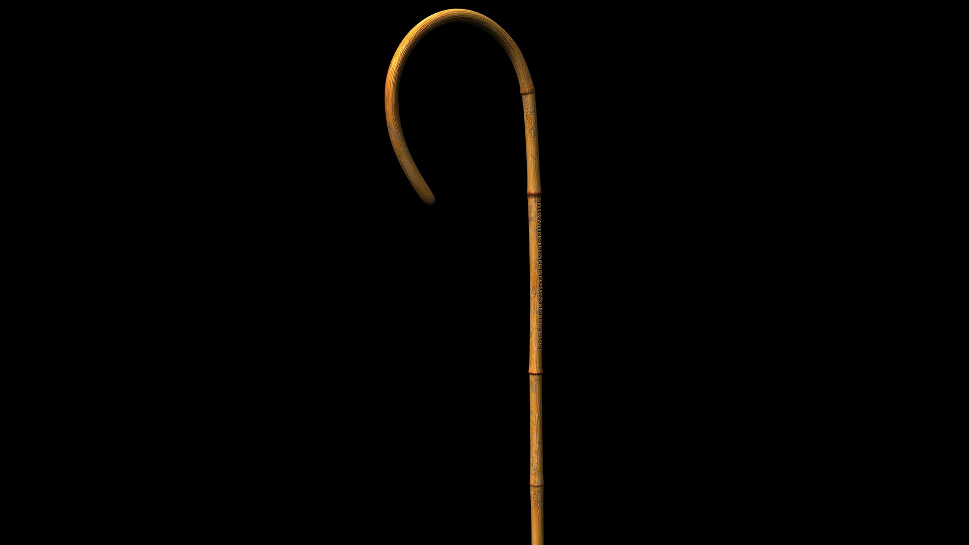 Rattan School Cane 3D Model - TurboSquid 2243441