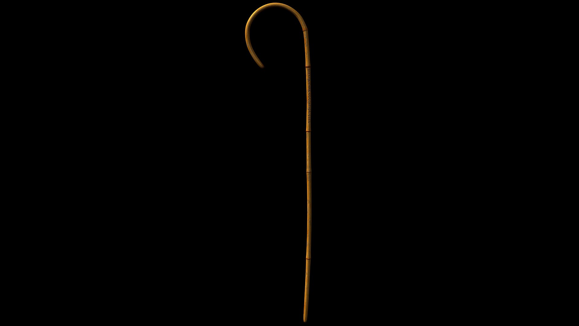 Rattan School Cane 3D Model - TurboSquid 2243441