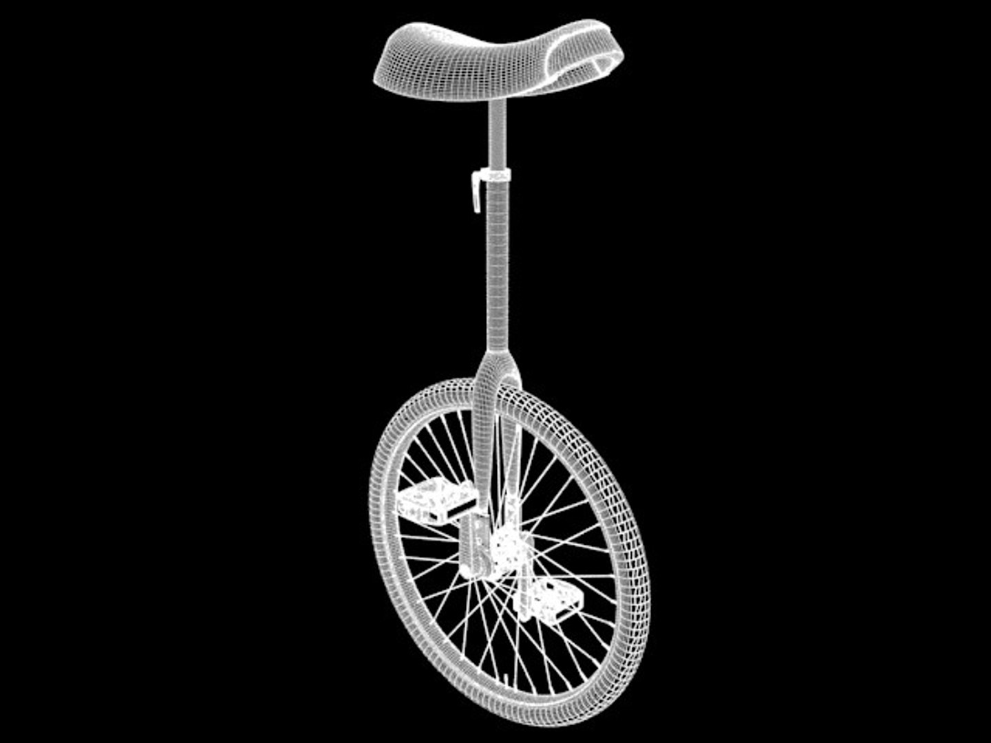 3d Model Unicycle