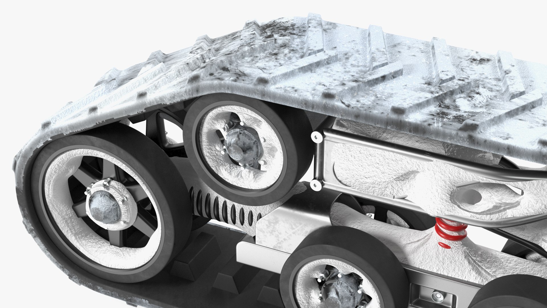 3D Snowy Arctic Engine Track model - TurboSquid 2133756