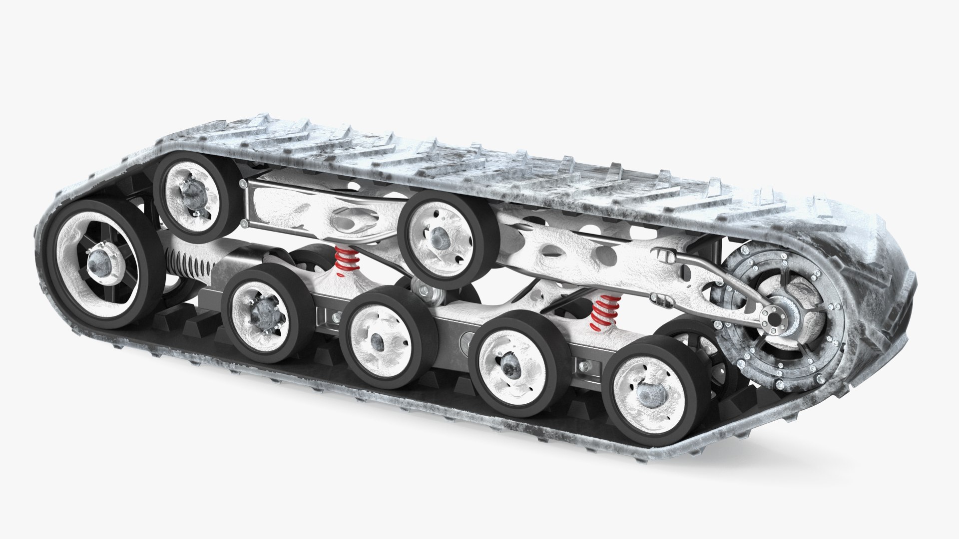 3D Snowy Arctic Engine Track model - TurboSquid 2133756