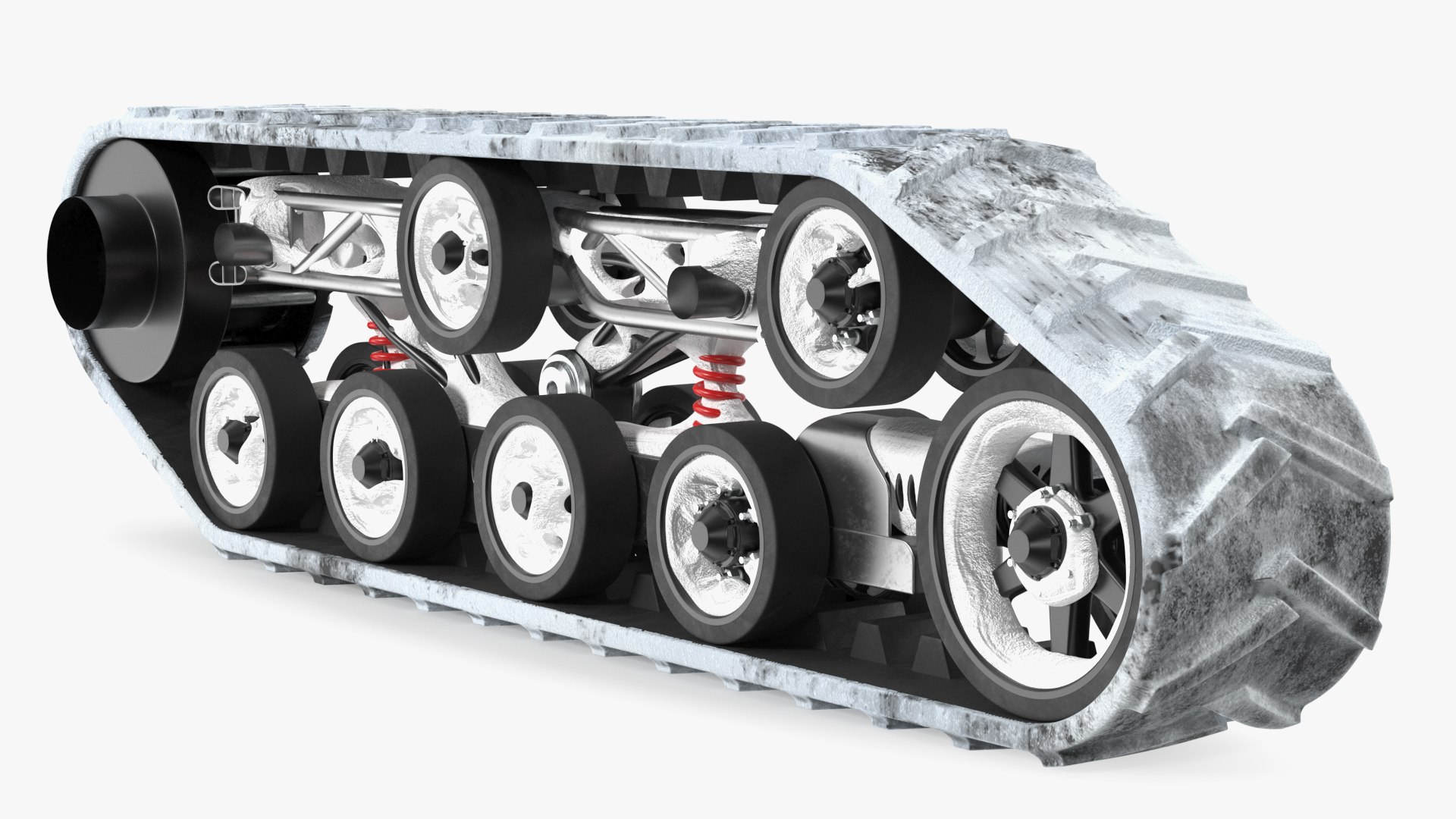 3D Snowy Arctic Engine Track model - TurboSquid 2133756
