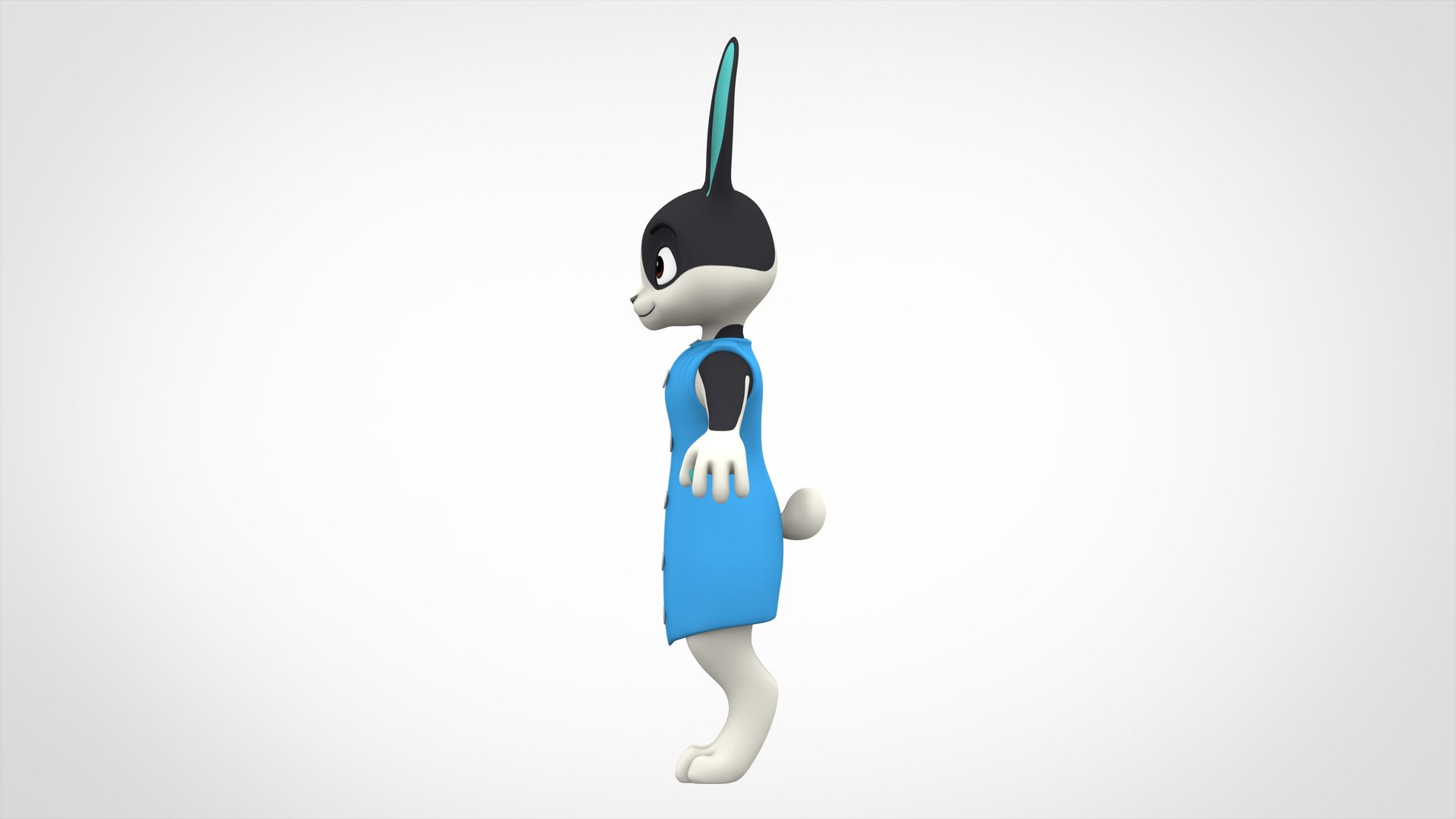 3D Rabbit Dotty - TurboSquid 1911338