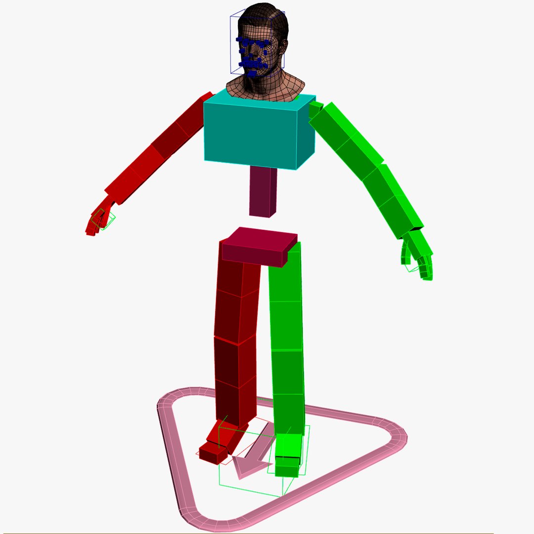 3D Rigged Head - Model - TurboSquid 1154558